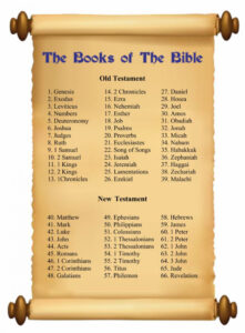 printable list of the 66 books of the bible - FREE Printable HQ