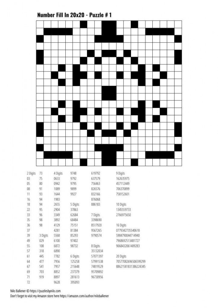 Free Printable Fill In Puzzles For Adults FREE Printable HQ Free Printable Fill In Puzzles For Adults FREE Printable HQ