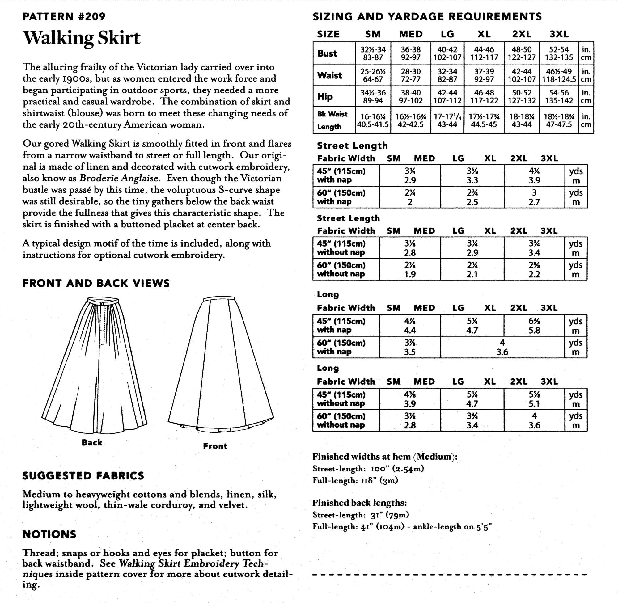 Printable Victorian Walking Skirt Pattern Free | FREE Printable HQ