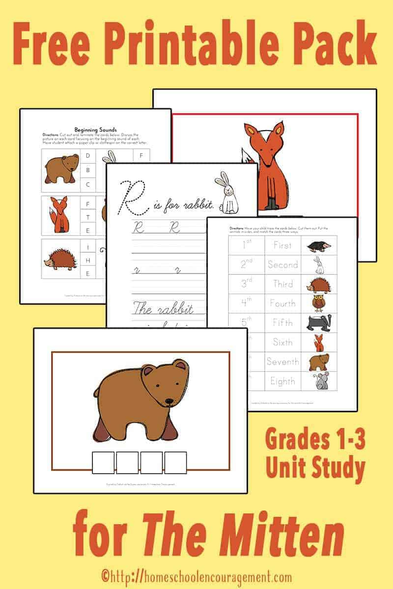 Free the Mitten Printables | FREE Printable HQ