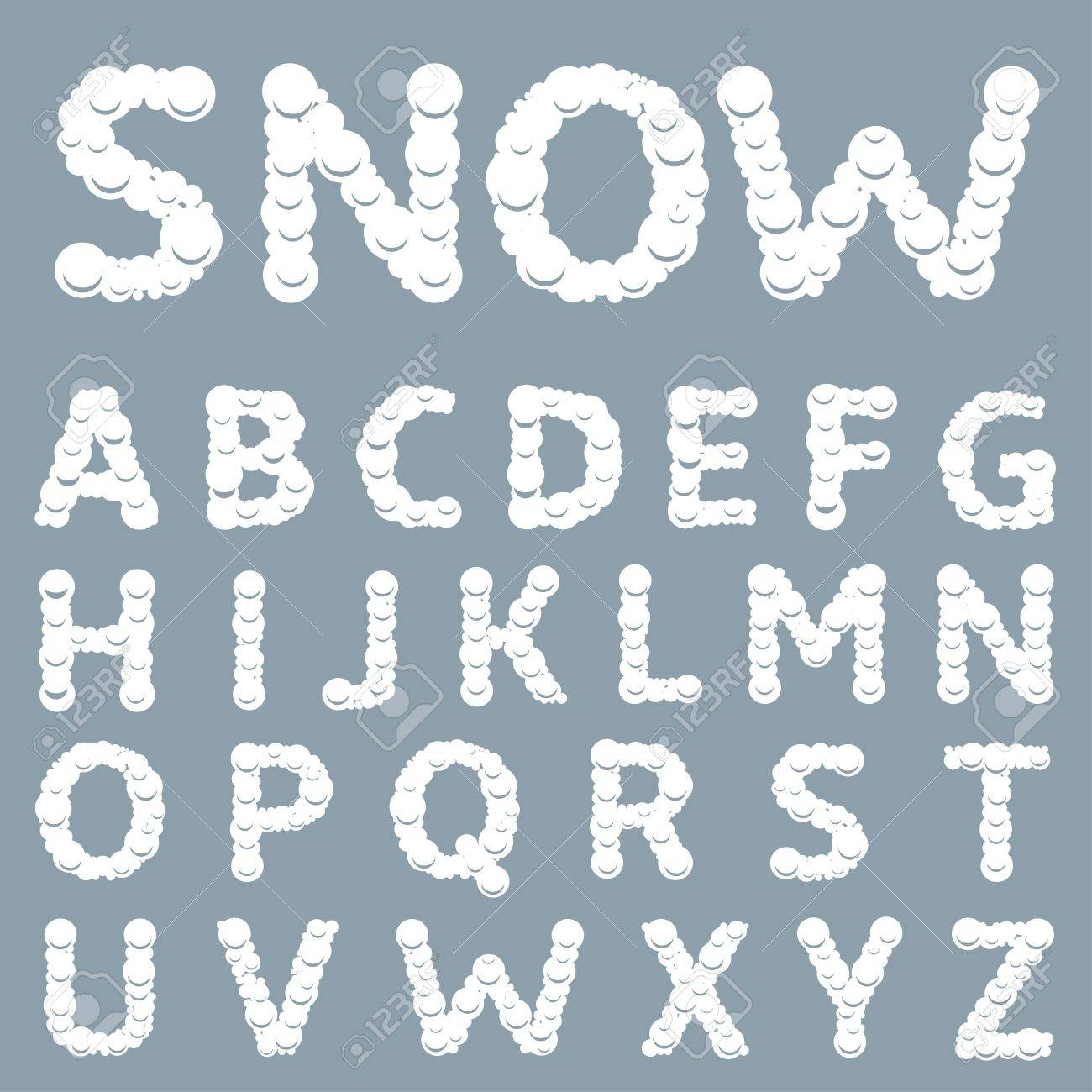 Free Printable Winter Alphabet Letters | FREE Printable HQ