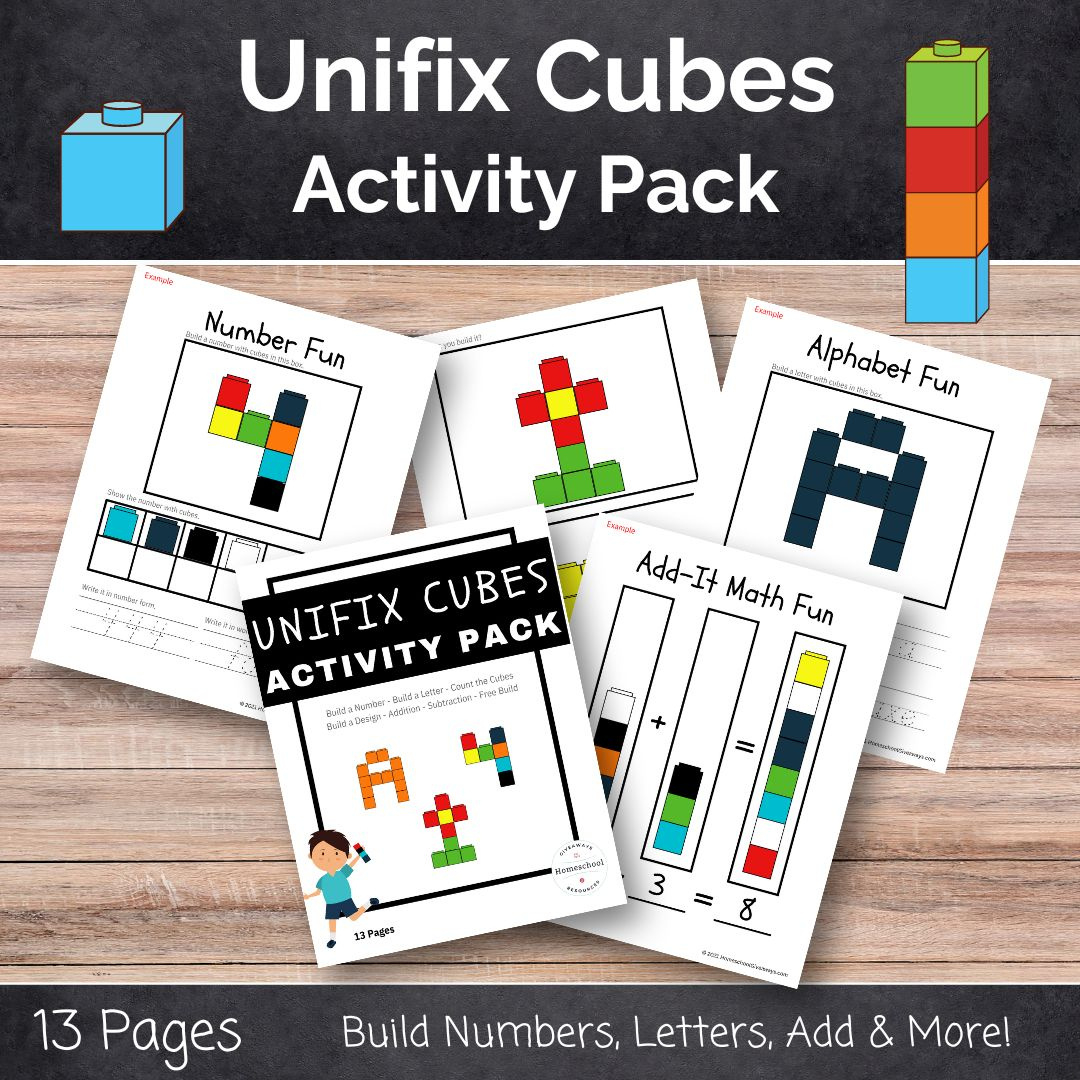 Unifix Cube Pattern Cards Free Printable | FREE Printable HQ