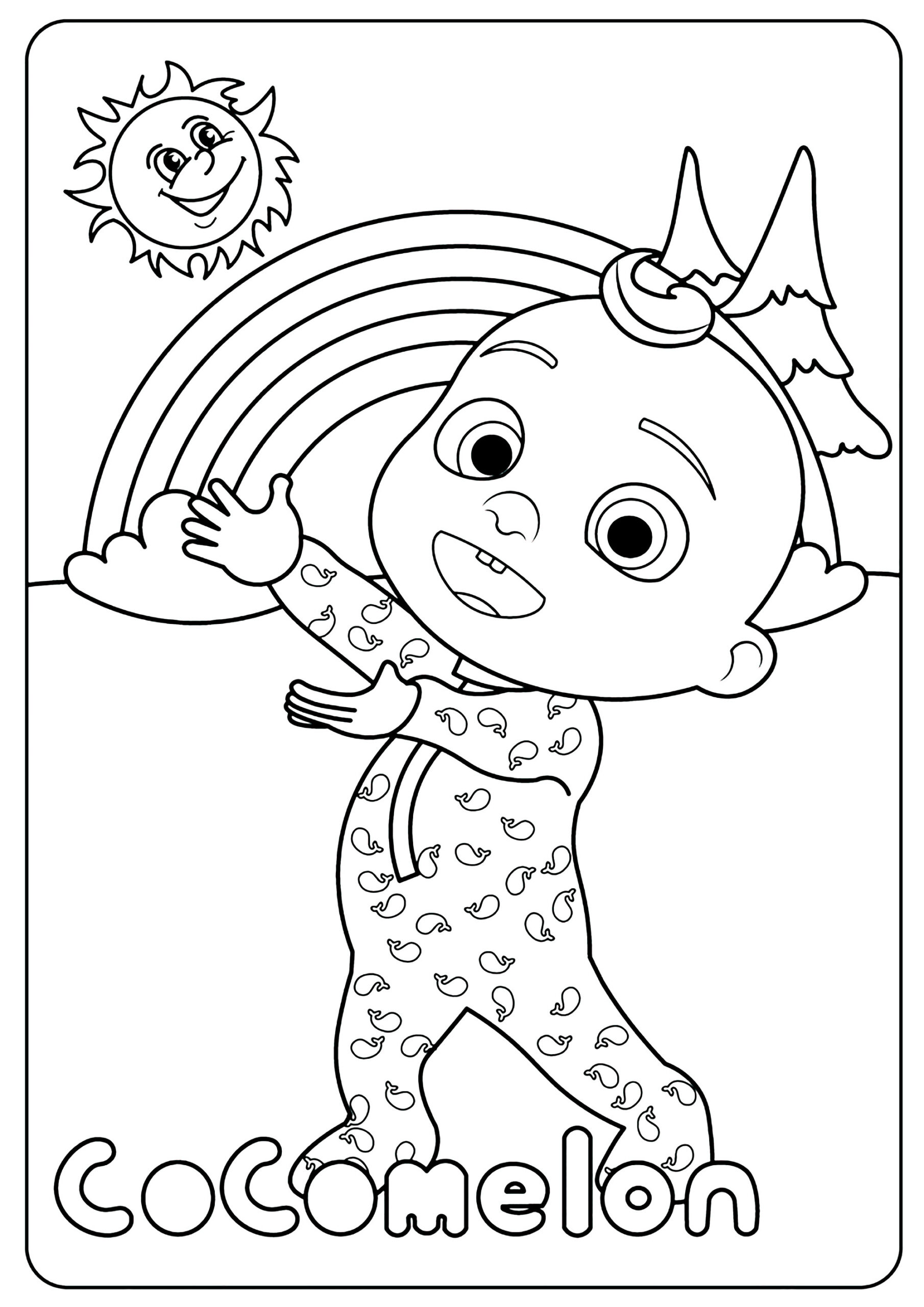 Free Printable Cocomelon Coloring Pages | FREE Printable HQ