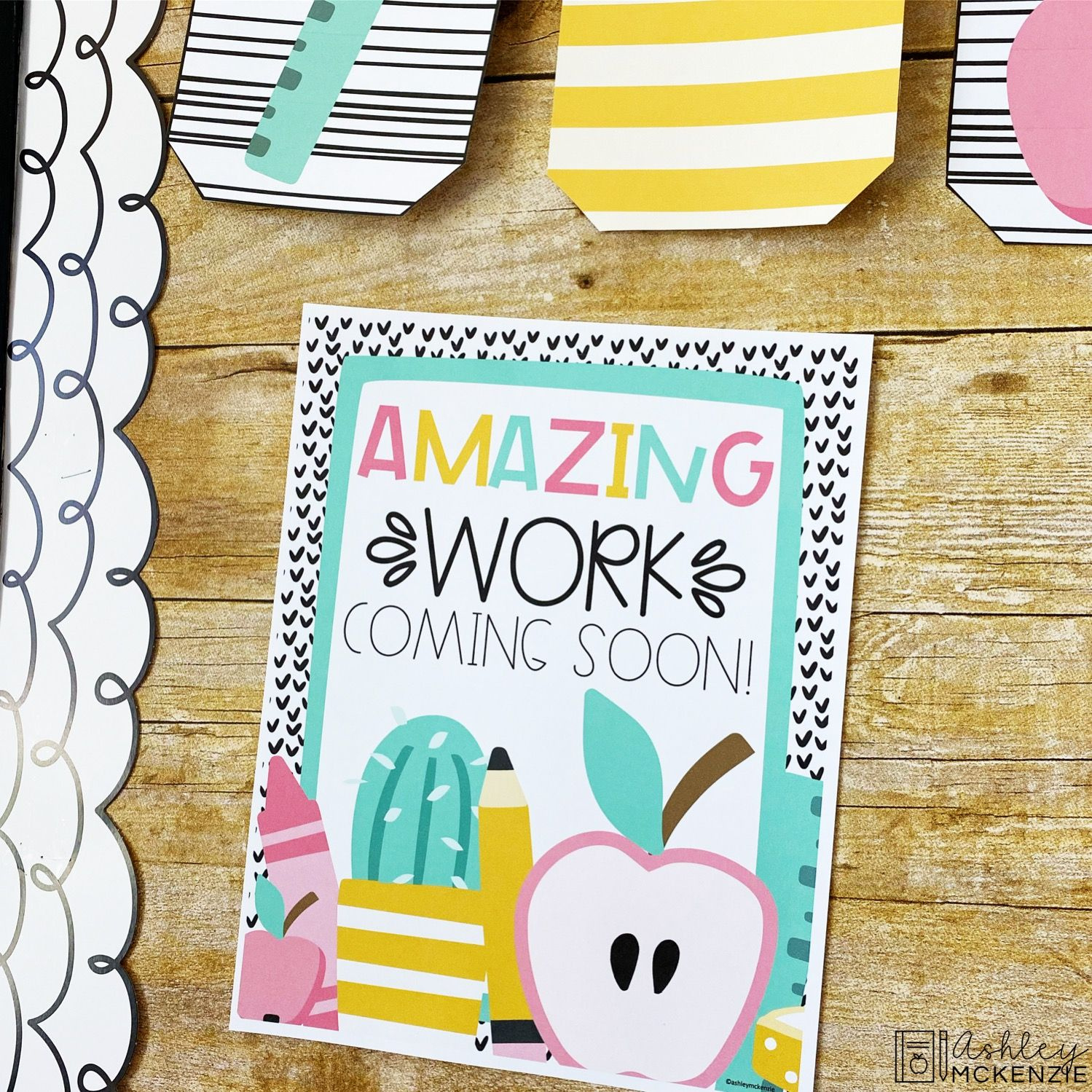 Amazing Work Coming Soon Free Printable | FREE Printable HQ