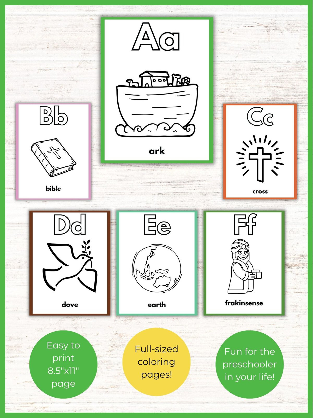 Bible Alphabet a to Z Printable | FREE Printable HQ