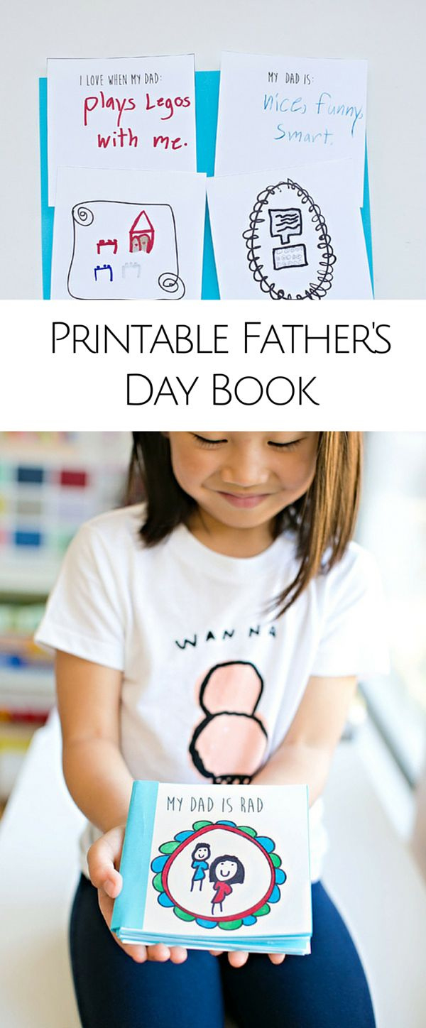 Father’s Day Book Printable | FREE Printable HQ